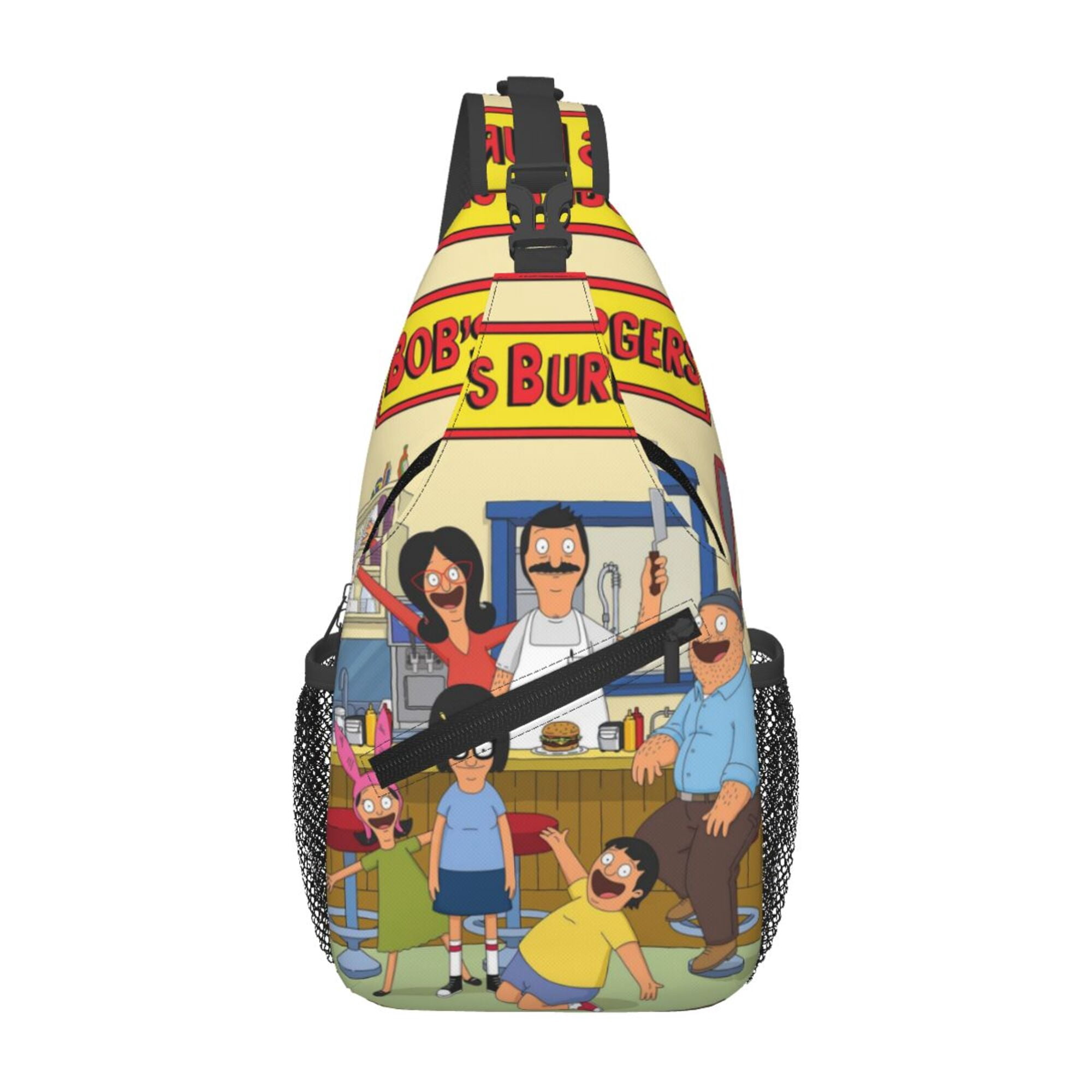 Bob'S Burgers Sling Bag Crossbody Sling Backpack Chest Bag Daypack ...