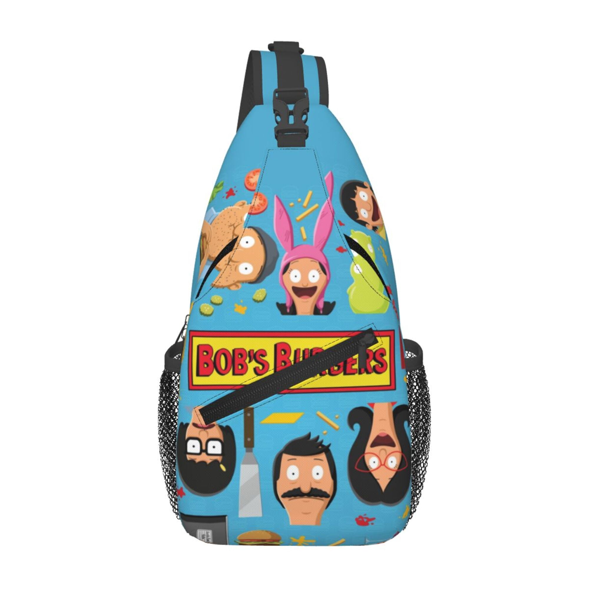 Bob'S Burgers Sling Bag Crossbody Sling Backpack Chest Bag Daypack ...