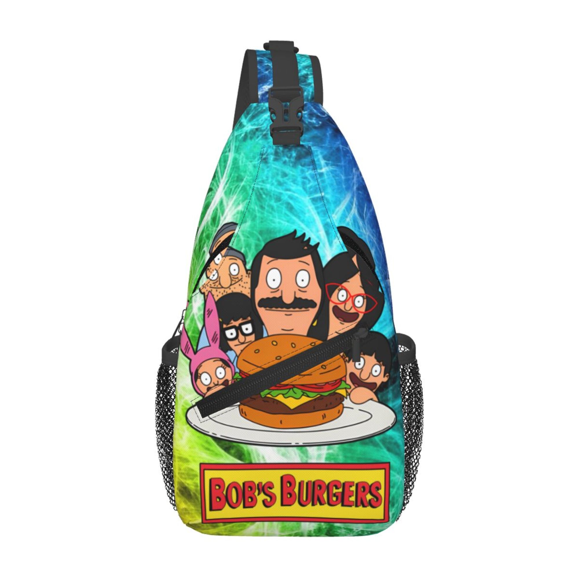Bob'S Burgers Sling Bag Crossbody Sling Backpack Chest Bag Daypack ...