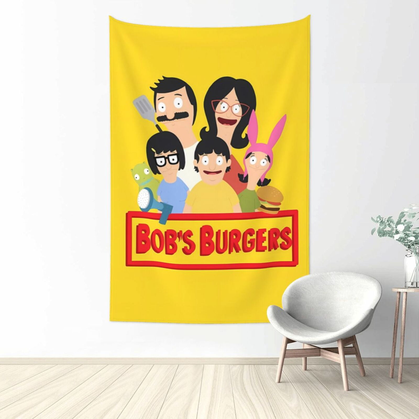 Bob'S Burgers Tapestry Wall Hanging Home Decoration Wall Blanket ...