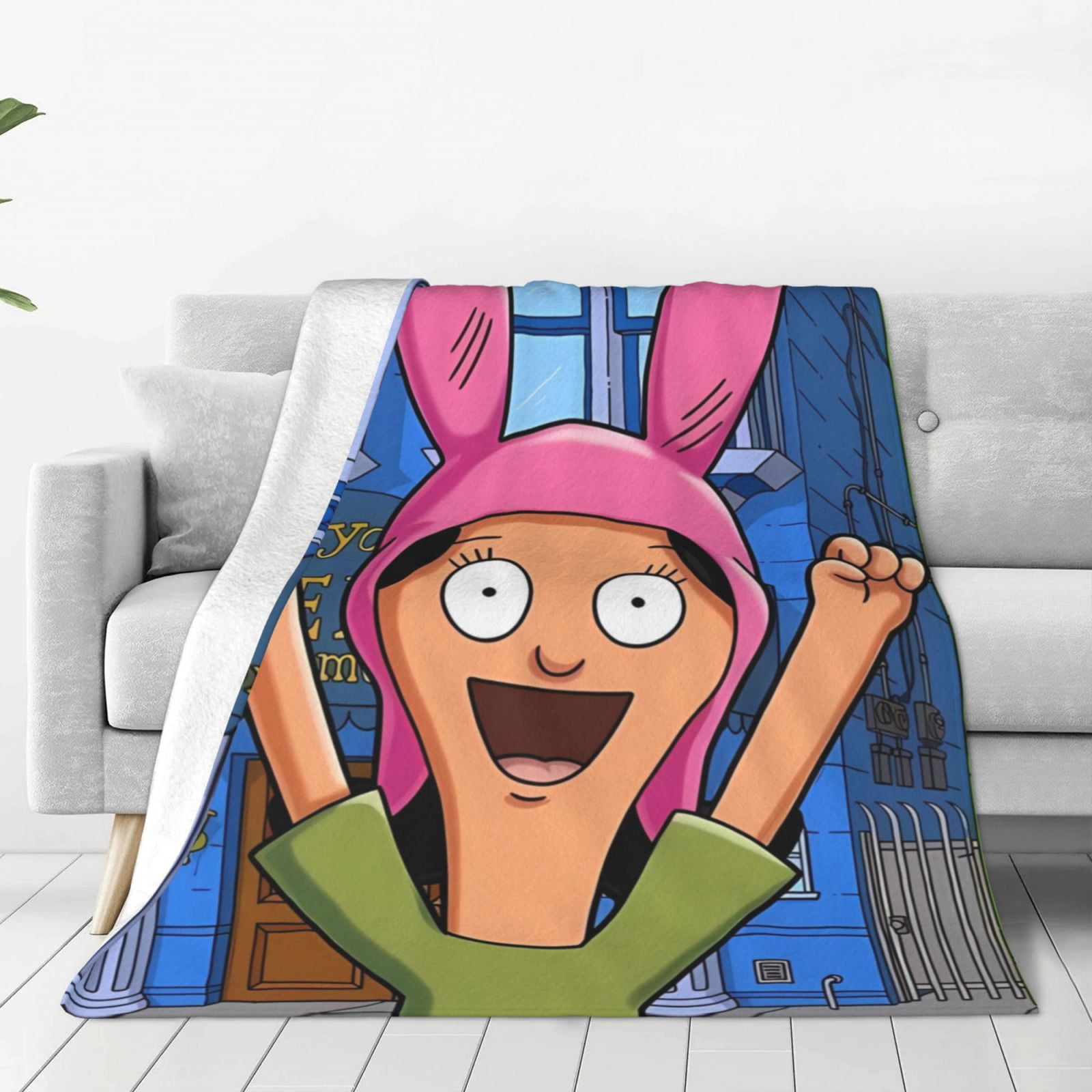 Bob'S Burgers Throw Blanket Couch Bed Sofa Soft Lightweight Warm Cozy ...