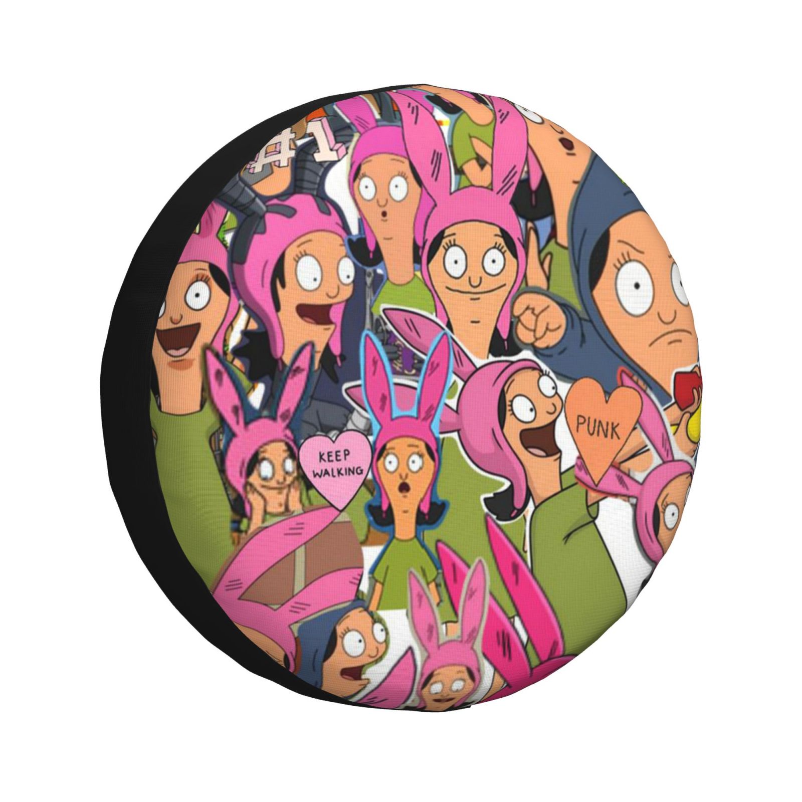 Bob'S Burgers Tire Cover Printed Spare Tire Wheel Cover Weatherproof ...