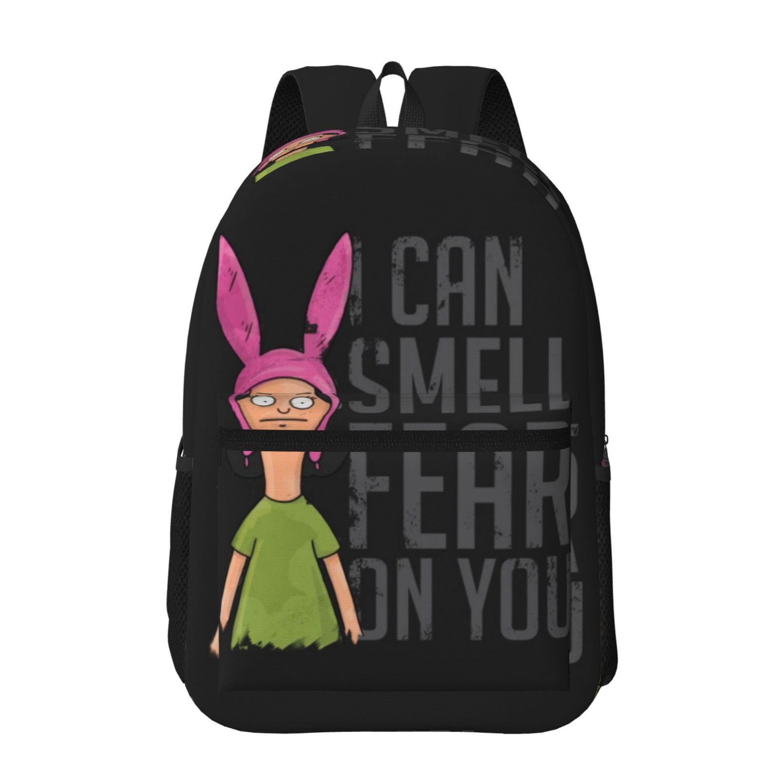Bob'S Family Cartoon Ham-Burgers Backpack Large Capacity Bookbag ...