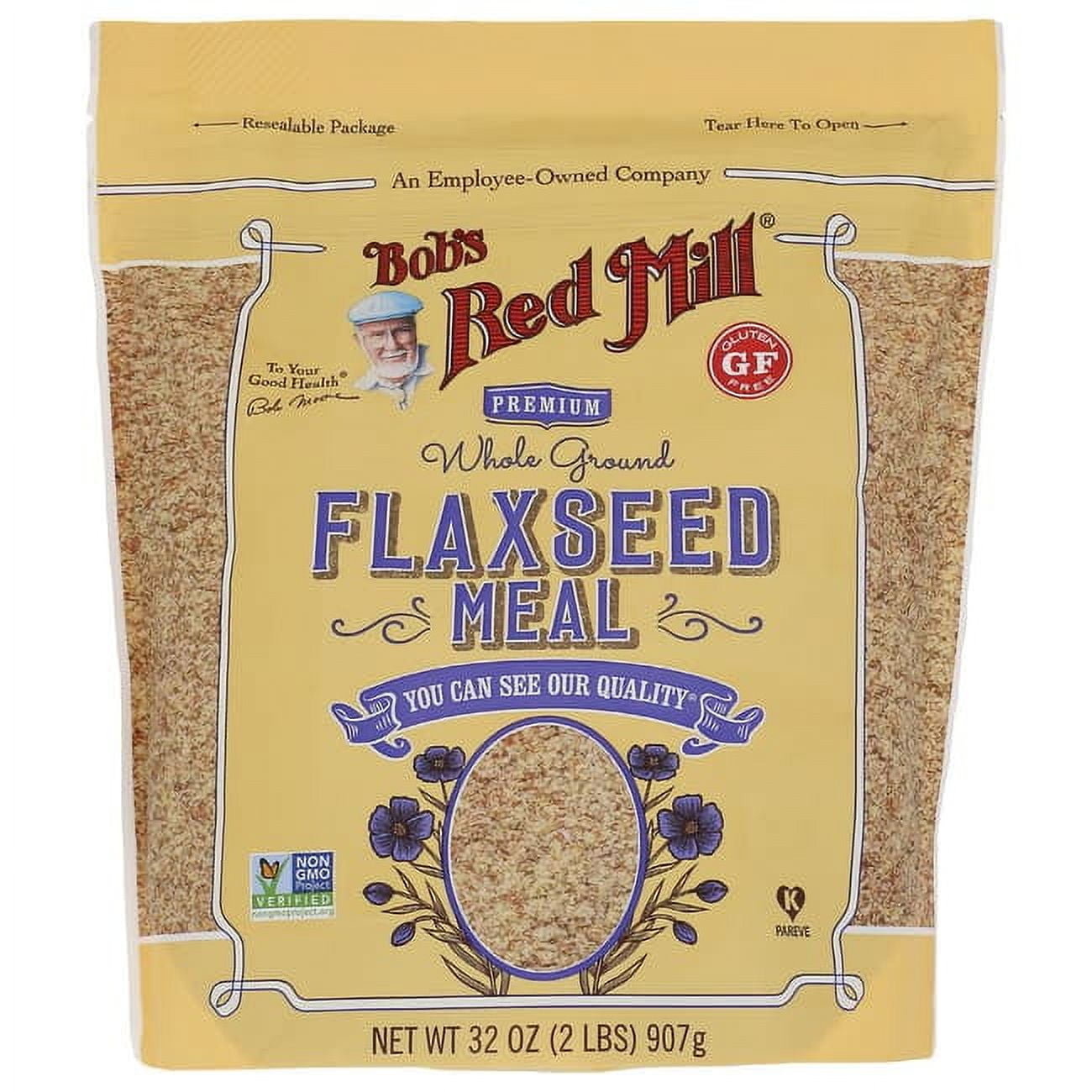 Bob’s Red Mill Whole Ground Flaxseed Meal, 32 Oz - Walmart.com