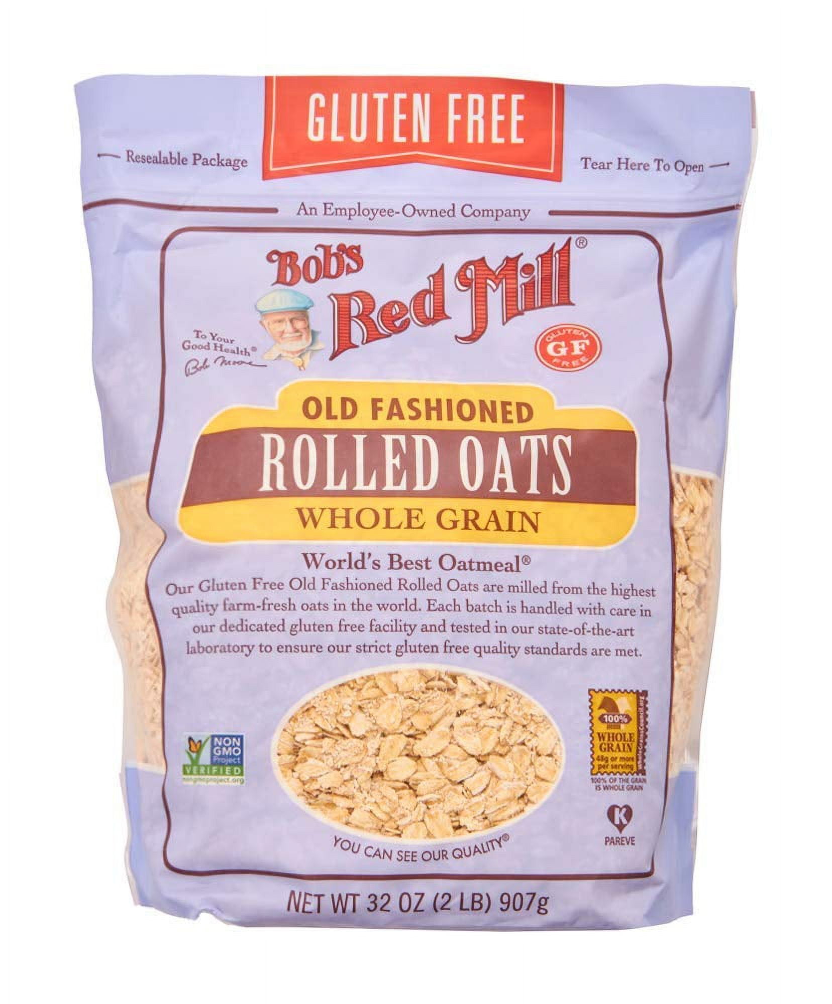 Deliciously Nutritious: Bob's Red Mill Gluten Free Old Fashion Rolled ...