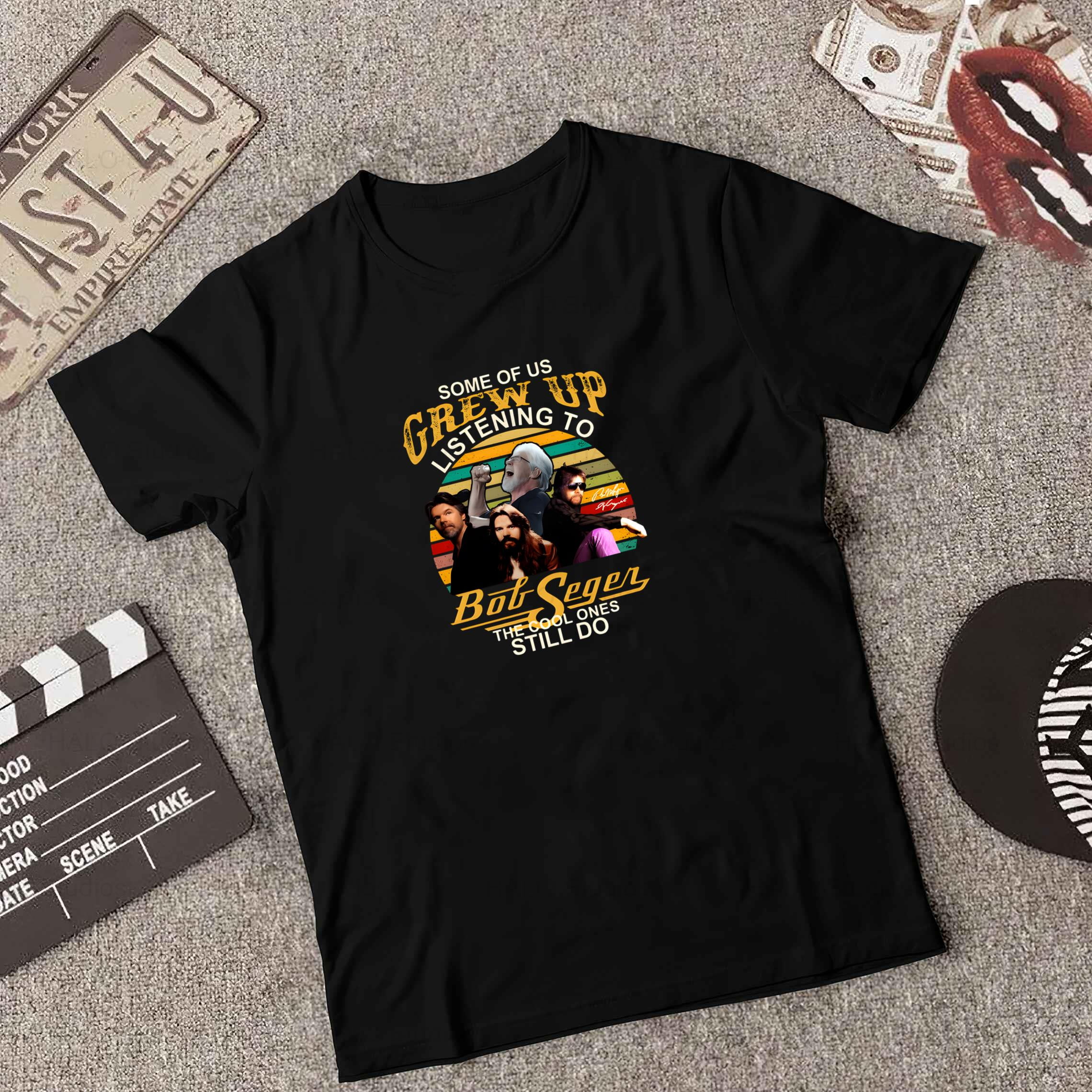 Bob Seger Classic Rock Legend Tribute Music Enthusiast Graphic Tee, for unisex up to 5XL ...