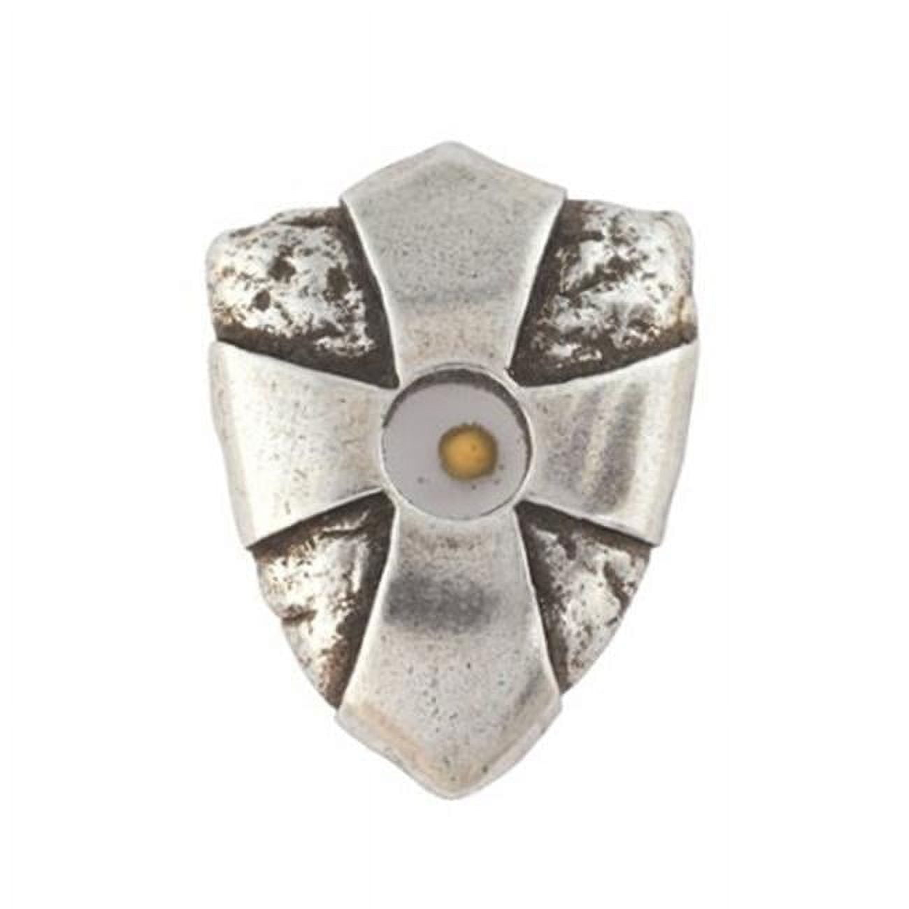 Bob Siemon Designs 198826 Pewter Pin - Mustard Seed Shield - Walmart.com