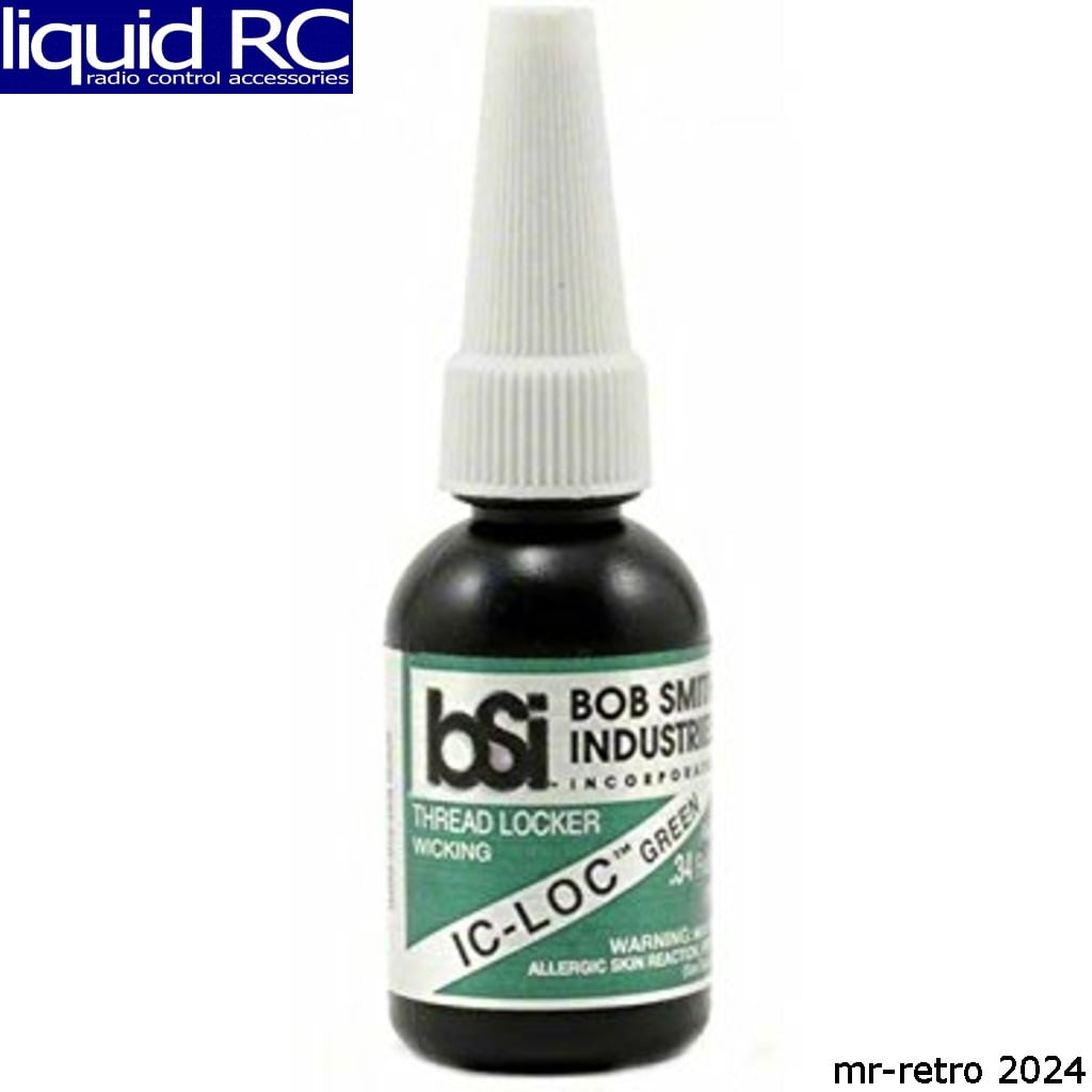 Bob Smith Industries 175 Lc-Loc Green Threadlock 1/3oz (10ml) - Walmart.com