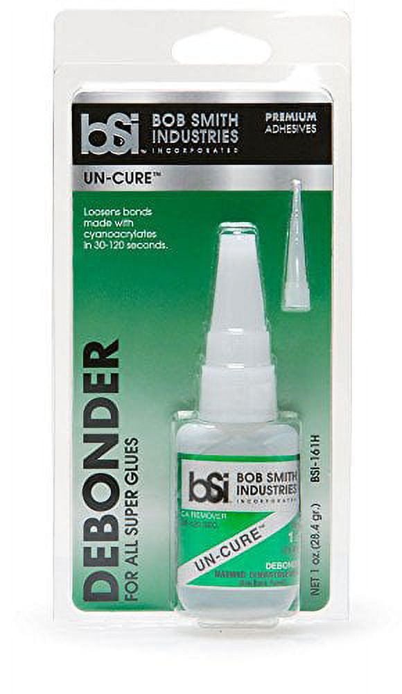 Bob Smith Industries, UN-CURE Super Glue Debonder, BSI-161H, 1 oz ...