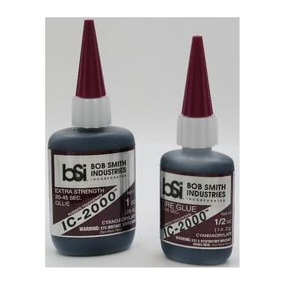 Bob Smith Industries IC-2000 Black Rubber Toughened Fast Cure Setting ...