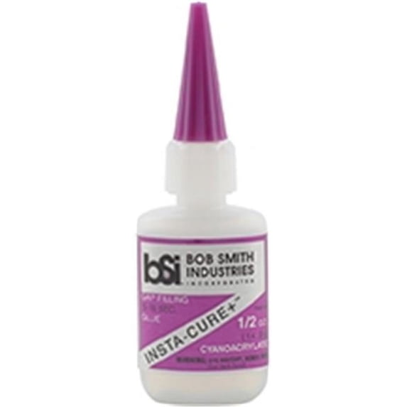 Bob Smith Industries, Insta-Cure Plus Glue, 0.5 oz, Pink - Walmart.com