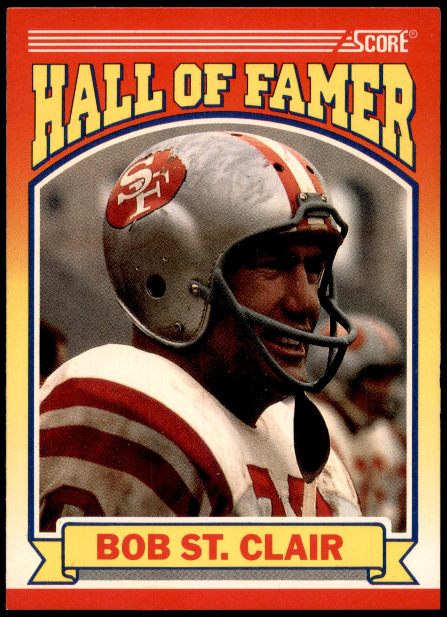 Bob St. Clair #596 1990 Score - Walmart.com