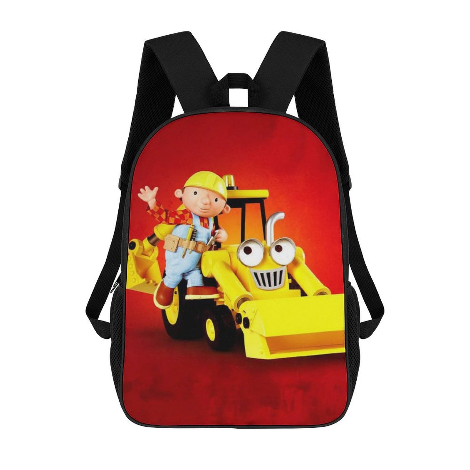 Bob The Builder Backpack, 17 Inch Laptop Backpack, Water-Resistant ...
