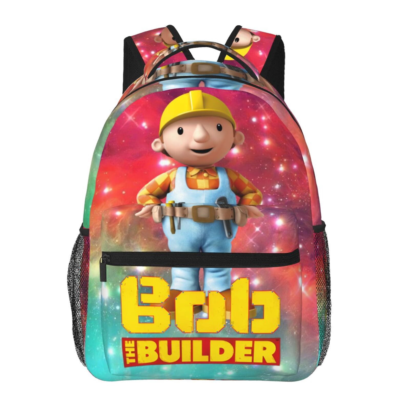 Bob The Builder Backpack Lightweight Bookbag Casual Daypack For Women ...