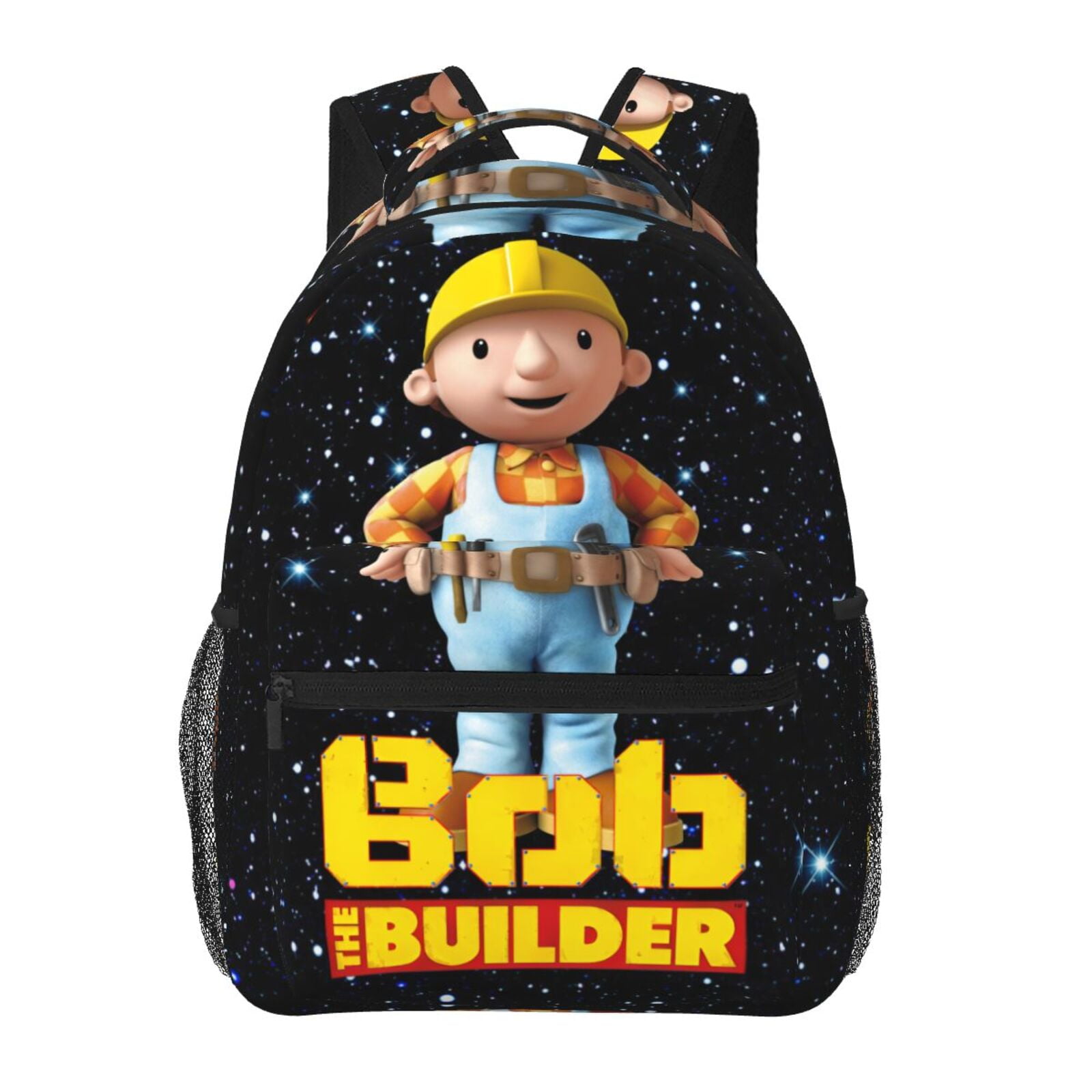 Bob The Builder Backpack Lightweight Bookbag Casual Daypack For Women ...