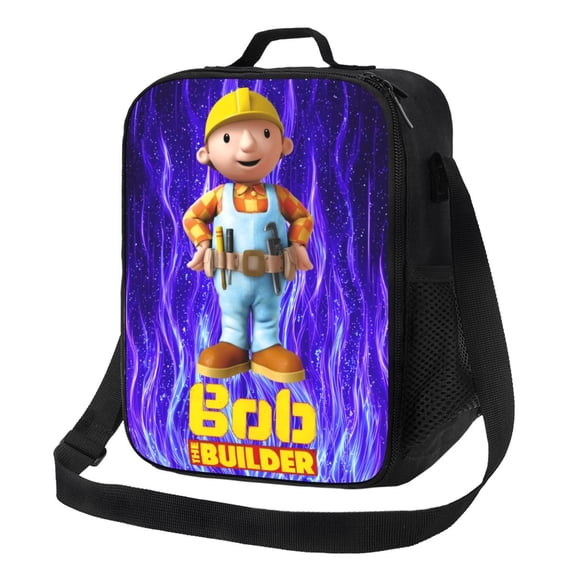 Bob The Builder Lunch Bag Lunch Box Lightweight Durable Lunch Tote Bag ...