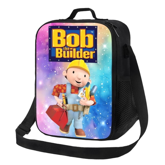Bob The Builder Lunch Bag Lunch Box Lightweight Durable Lunch Tote Bag ...