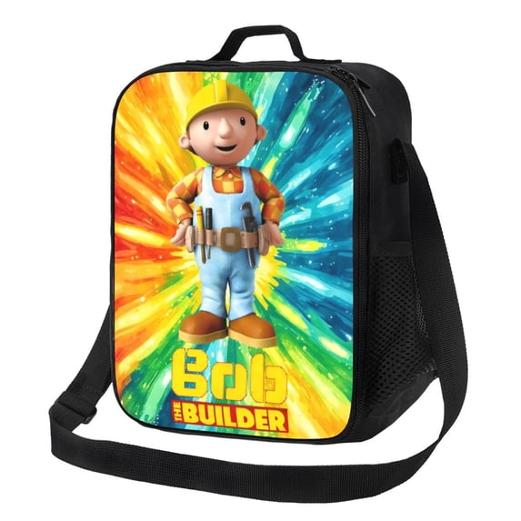 Bob The Builder Lunch Bag Lunch Box Lightweight Durable Lunch Tote Bag ...