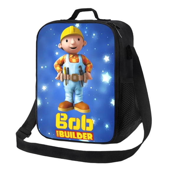 Bob The Builder Lunch Bag Lunch Box Lightweight Durable Lunch Tote Bag ...