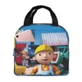 Bob The Builder Lunch Bag Tote Bag Insulated Lunch Box Picnic Beach ...