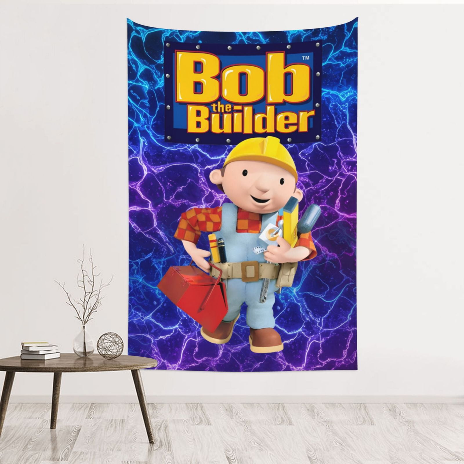 Bob The Builder Tapestry Wall Hanging Home Decoration Wall Blanket ...