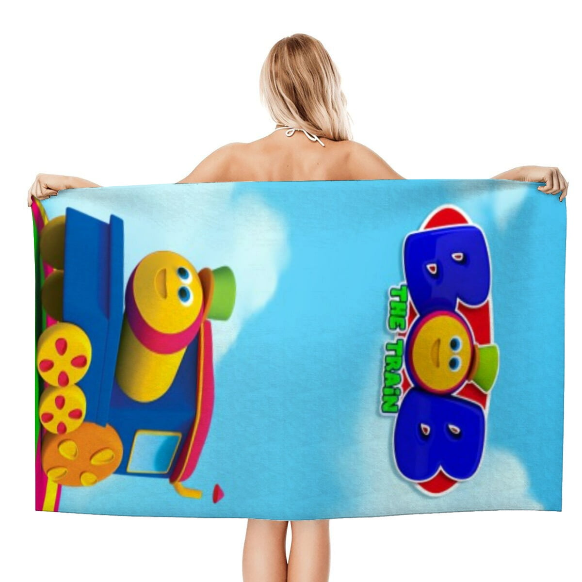 Bob The Train Gifts Beach Towel for Women Girl Or Boys Birthday ...