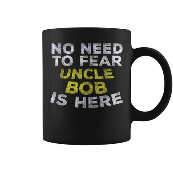 Bob Uncle Family Graphic Name Text Coffee Mugs - Walmart.com