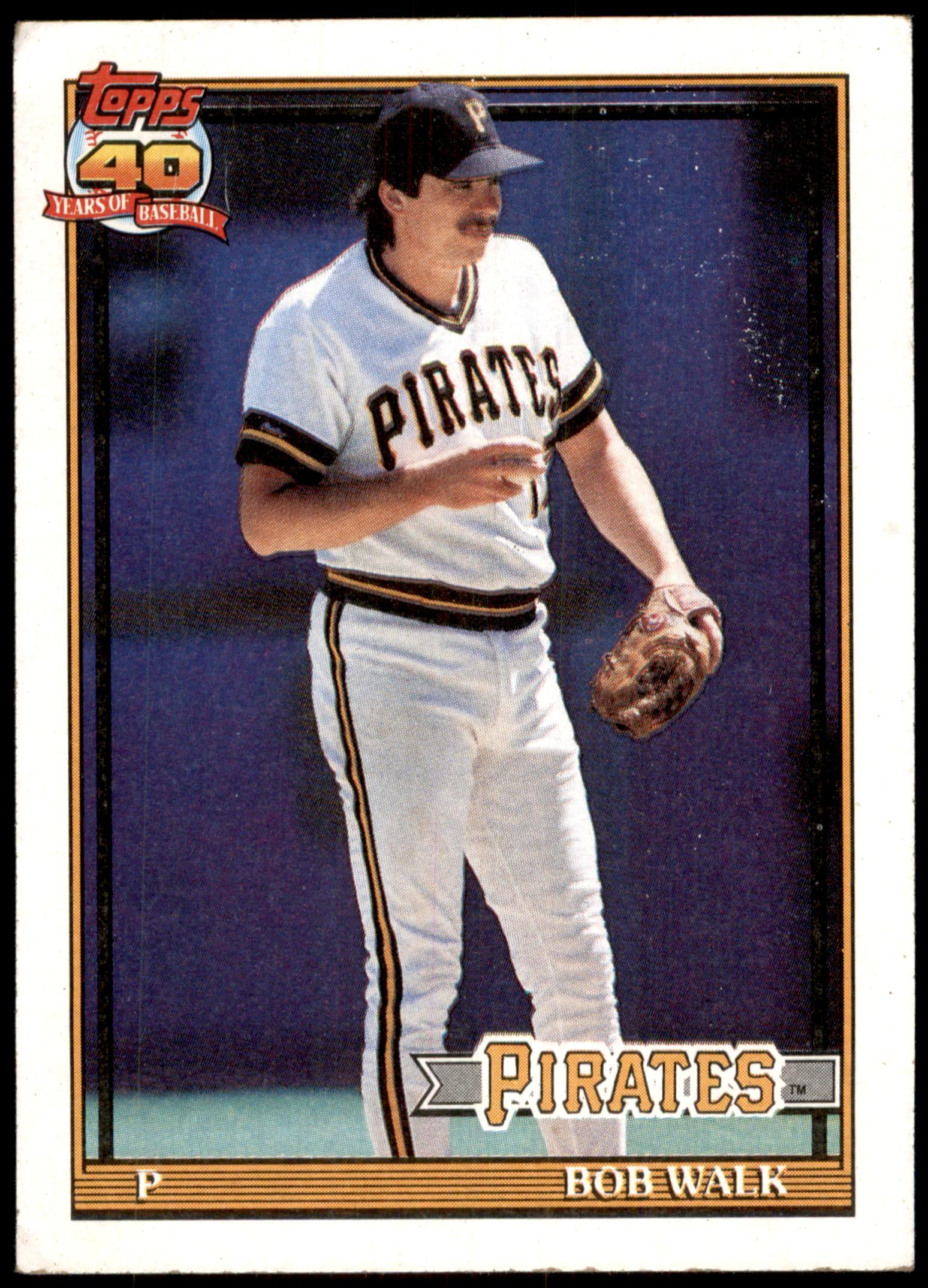 Bob Walk #29b 1991 Topps - Walmart.com