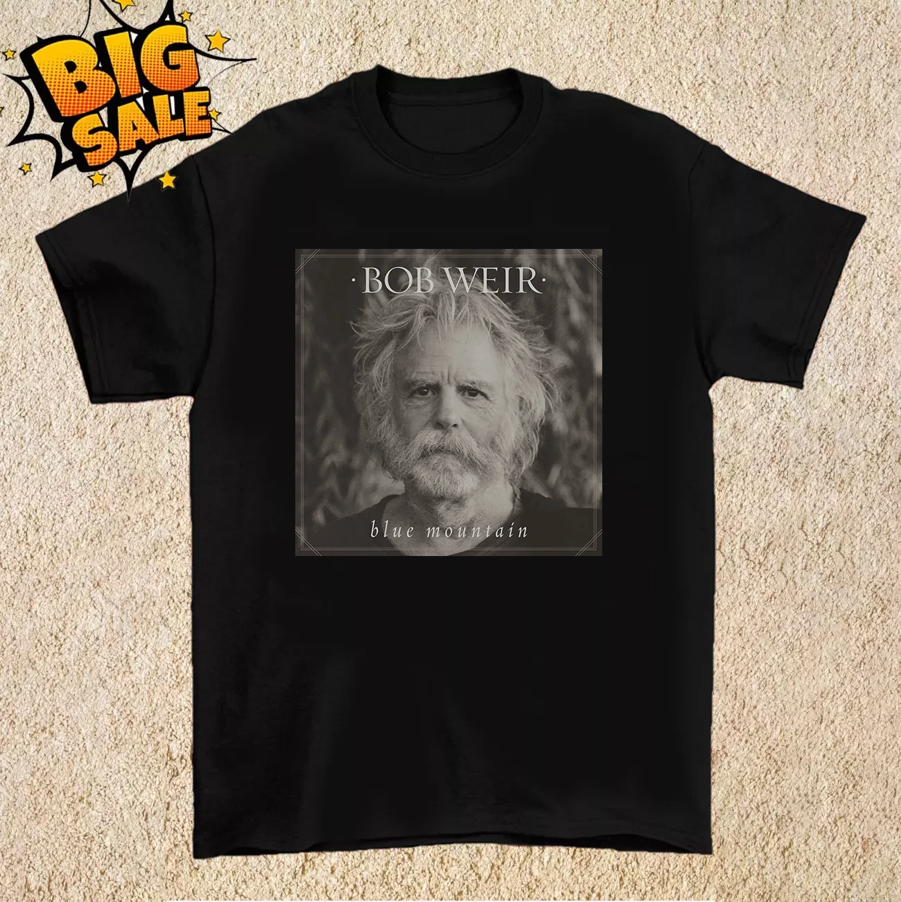 Bob Weir Blue Mountain T Shirt Full Size S-5XL - Walmart.com