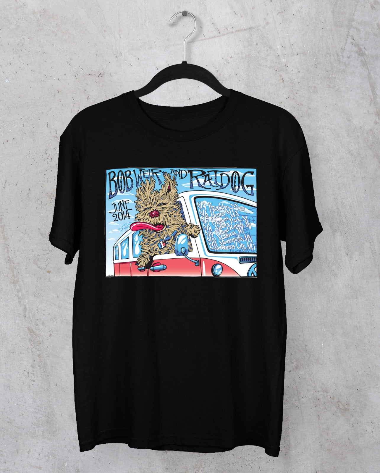 Bob Weir Ratdog poster art black T-shirt Unisex All sizes S-5Xl TA5352 ...