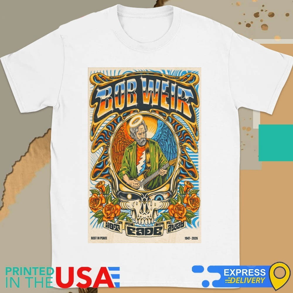 Bob Weir Rest In Peace 1947-2026 T-shirt S to 5XL UR542 - Walmart.com