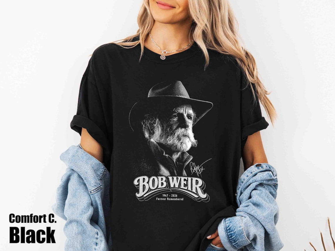 Bob Weir Shirt, Deadhead Vintage Tee, Bobby Shirt, Phish Shirt, Dead ...