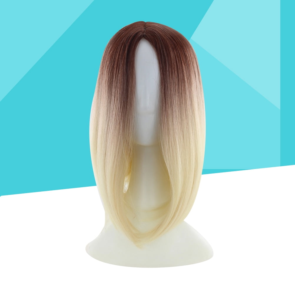 Bob Wig,Womens Bob Wig Gradient Color Cosplay Synthetic Hair Wig Short ...