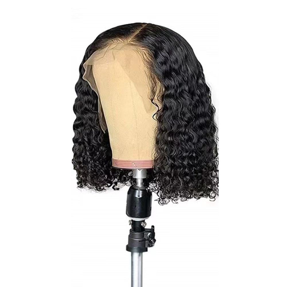 Bob Wigs Lace Front Hair Wigs For Black Women Curly Short Wigs Curly ...