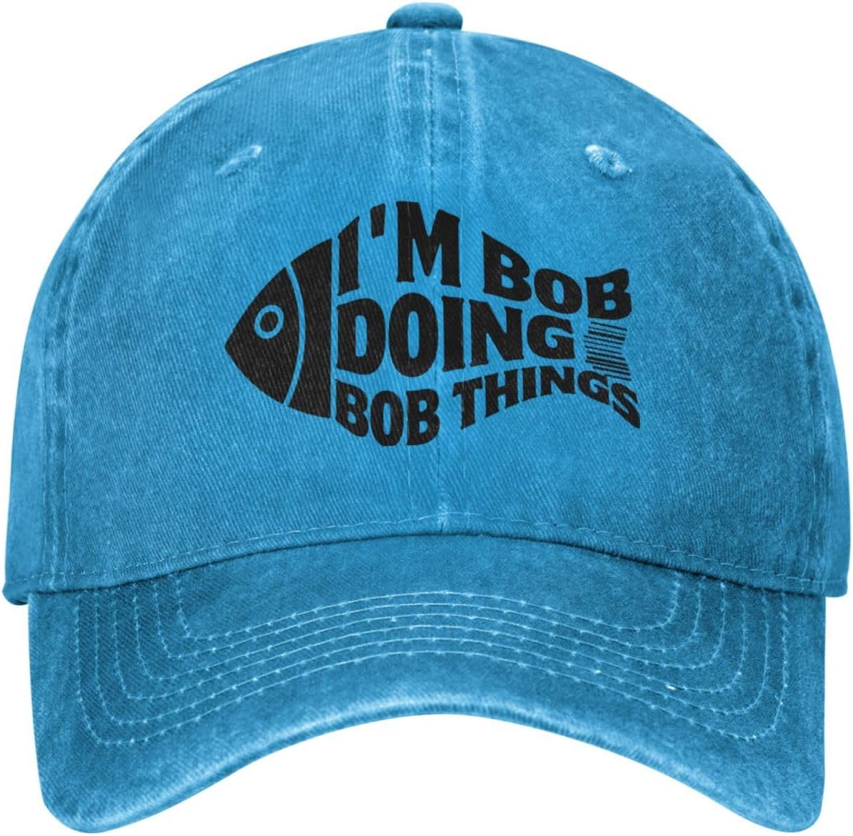 Bob in Action, Doing Bob Things Classic Denim Cap - Walmart.com