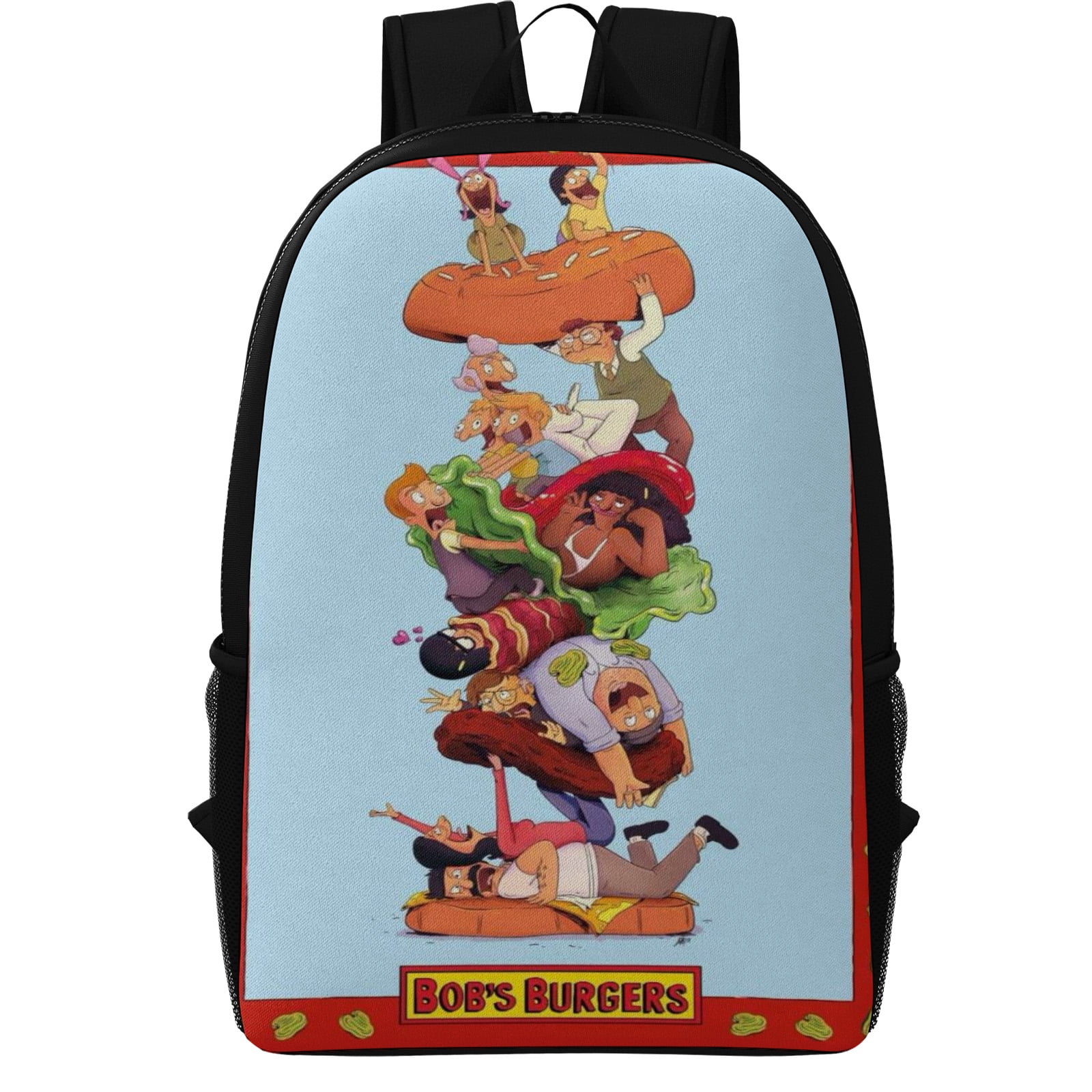 Bob's BurGer Backpack Lightweight Laptop Backpack Casual Daypack ...