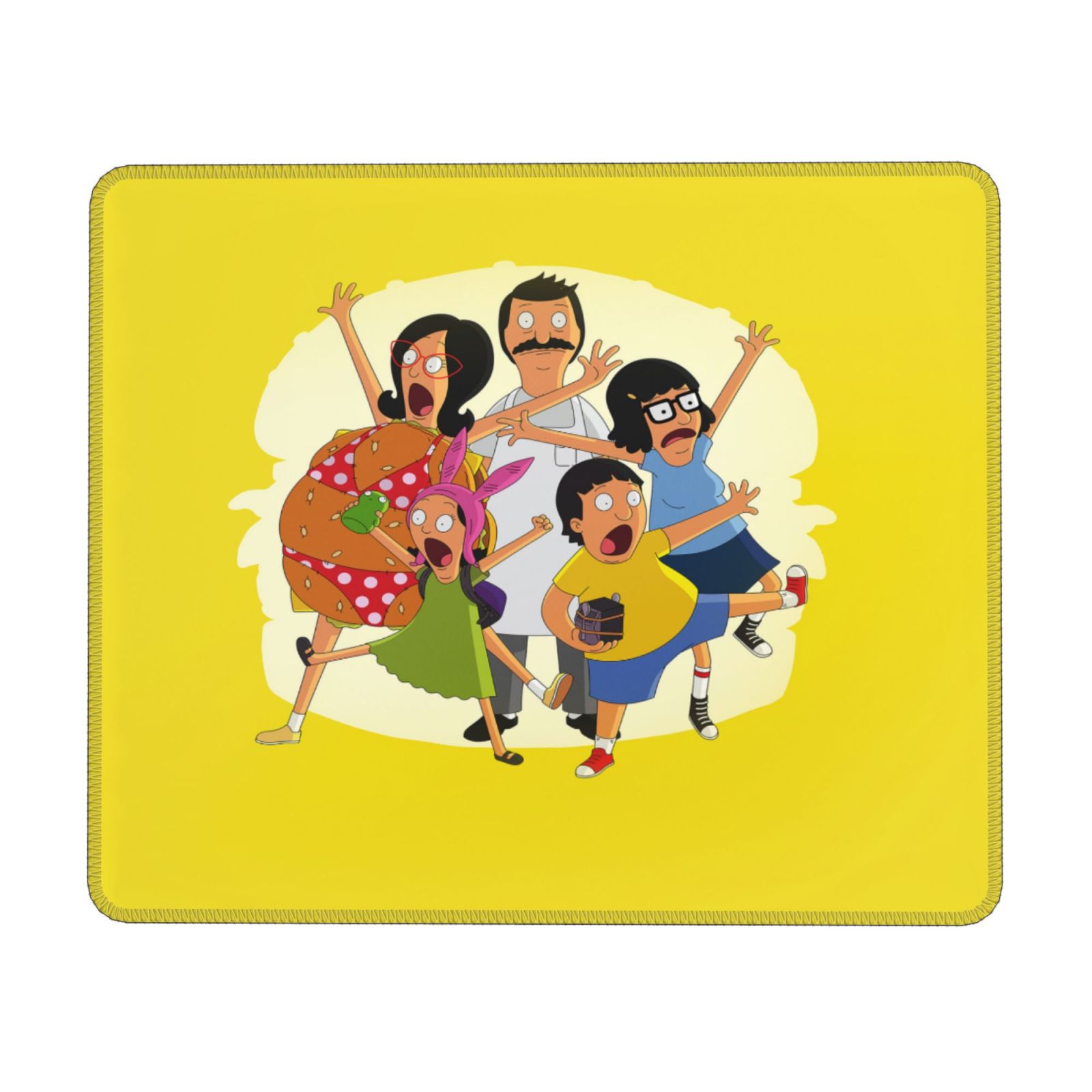 Bob's Burgers (12) Mouse Pad Office Gaming Anime Cartoon Mousepad 7 x 8 ...