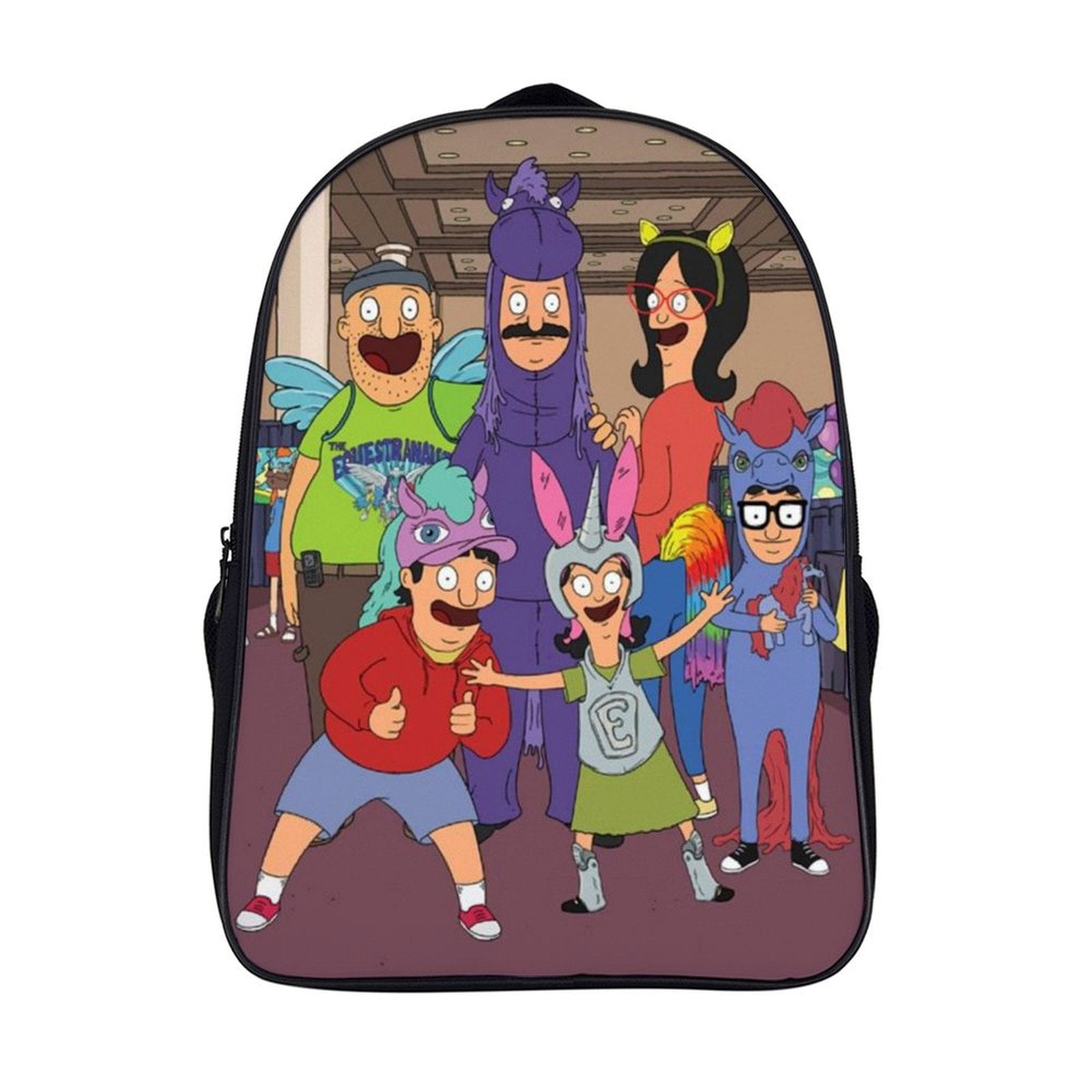 Bob's Burgers 16 Inch Backpack Book Bag Outdoor Daypack Multifunctional ...