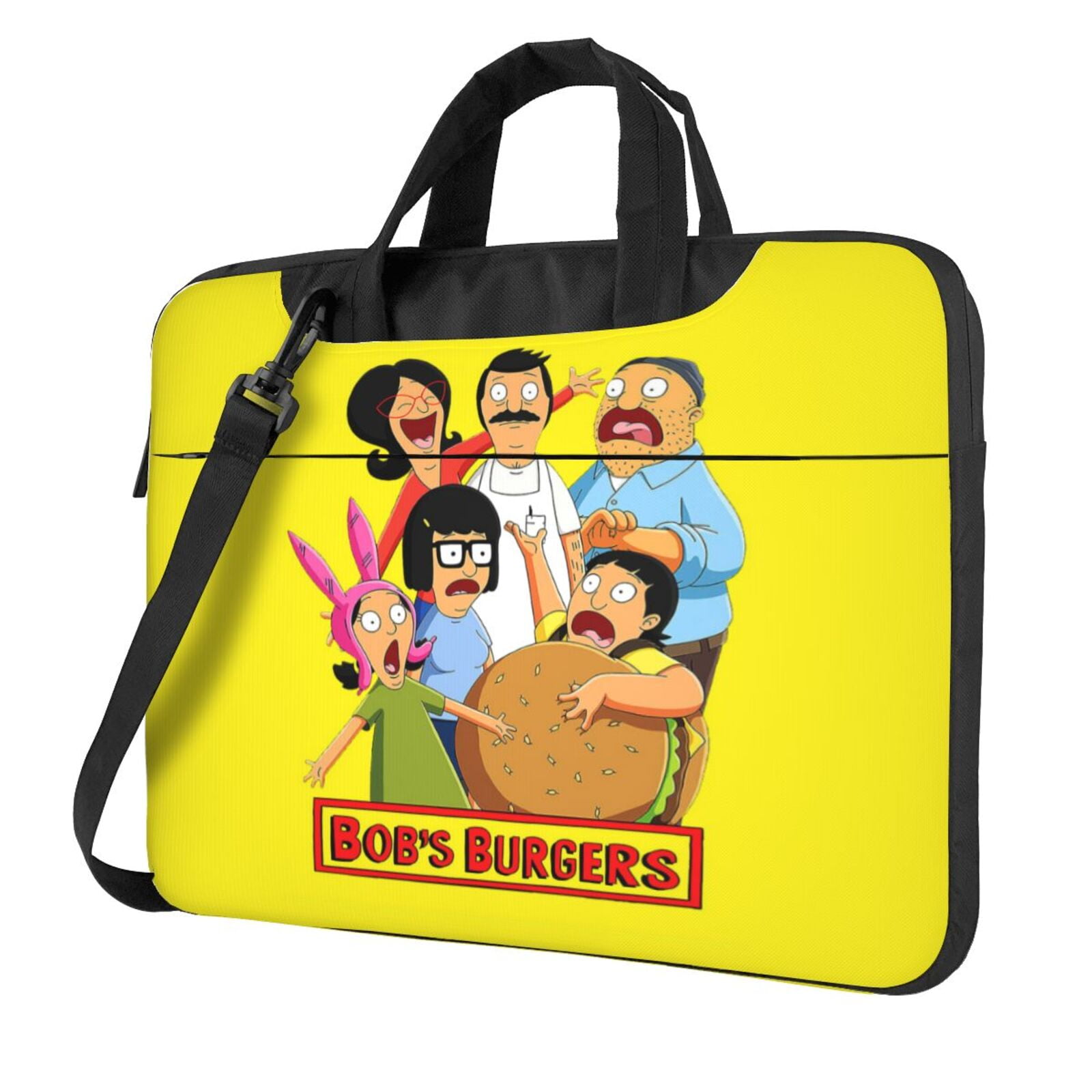 Bob's Burgers (30) Laptop Shoulder Bag Cartoon Laptop Case Computer Bag ...