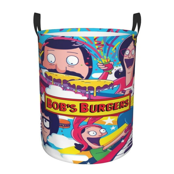 Bob's Burgers (35) Collapsible Laundry Basket Cartoon Laundry Hamper ...