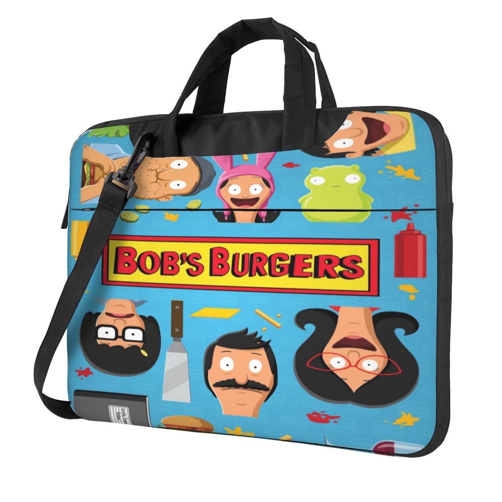 Bob's Burgers (36) Laptop Shoulder Bag Cartoon Laptop Case Computer Bag ...