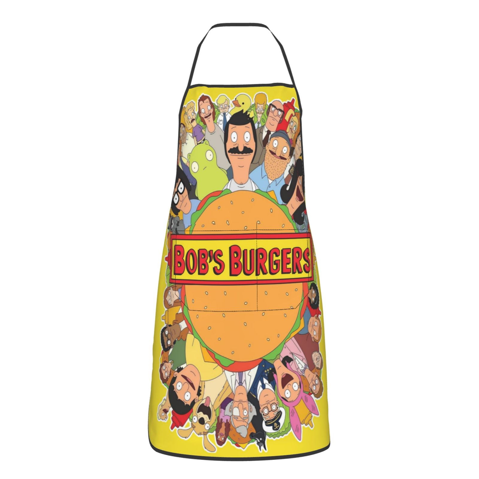 Bob's Burgers (4) Apron 2 Pockets Adjustable Aprons for Cooking ...