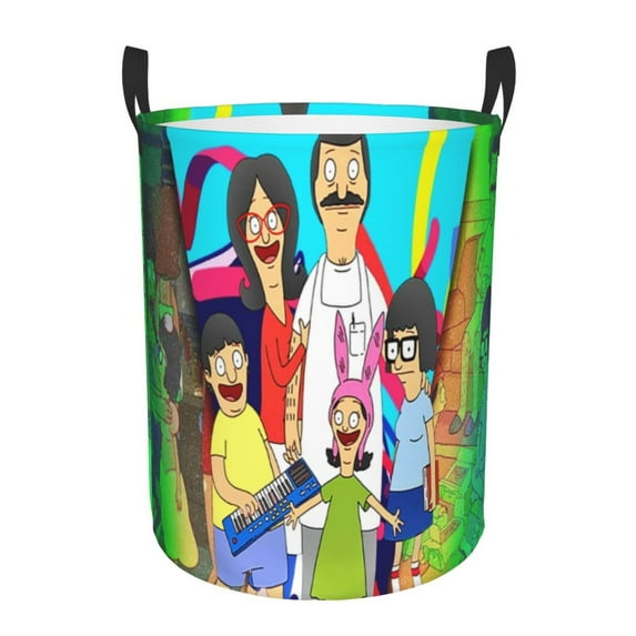 Bob's Burgers (6) Collapsible Laundry Basket Cartoon Laundry Hamper ...