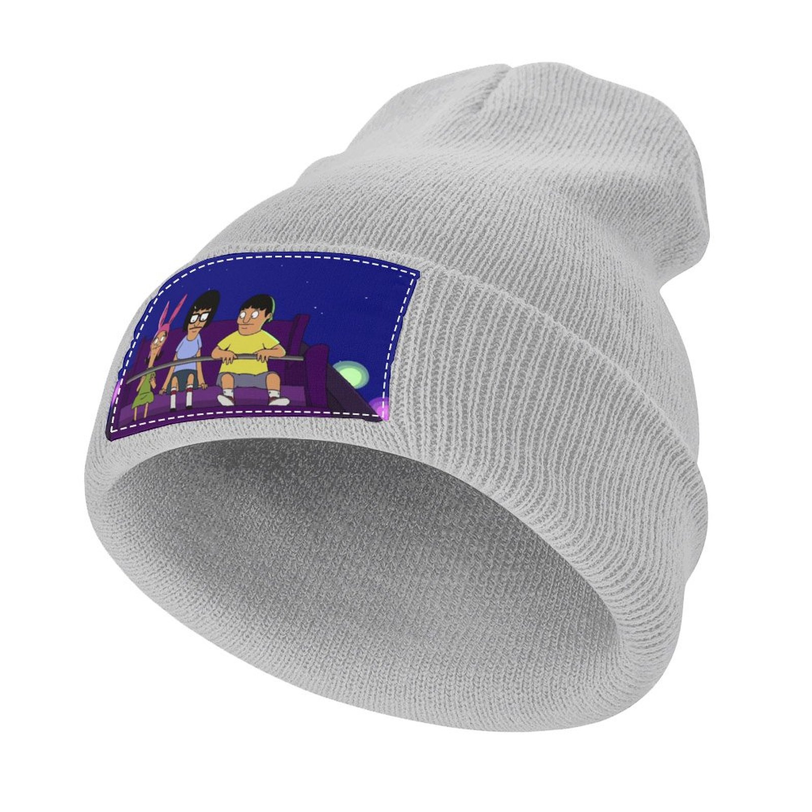 Bob's Burgers Animated Family Stretchable Knitted Beanie Hat Daily ...