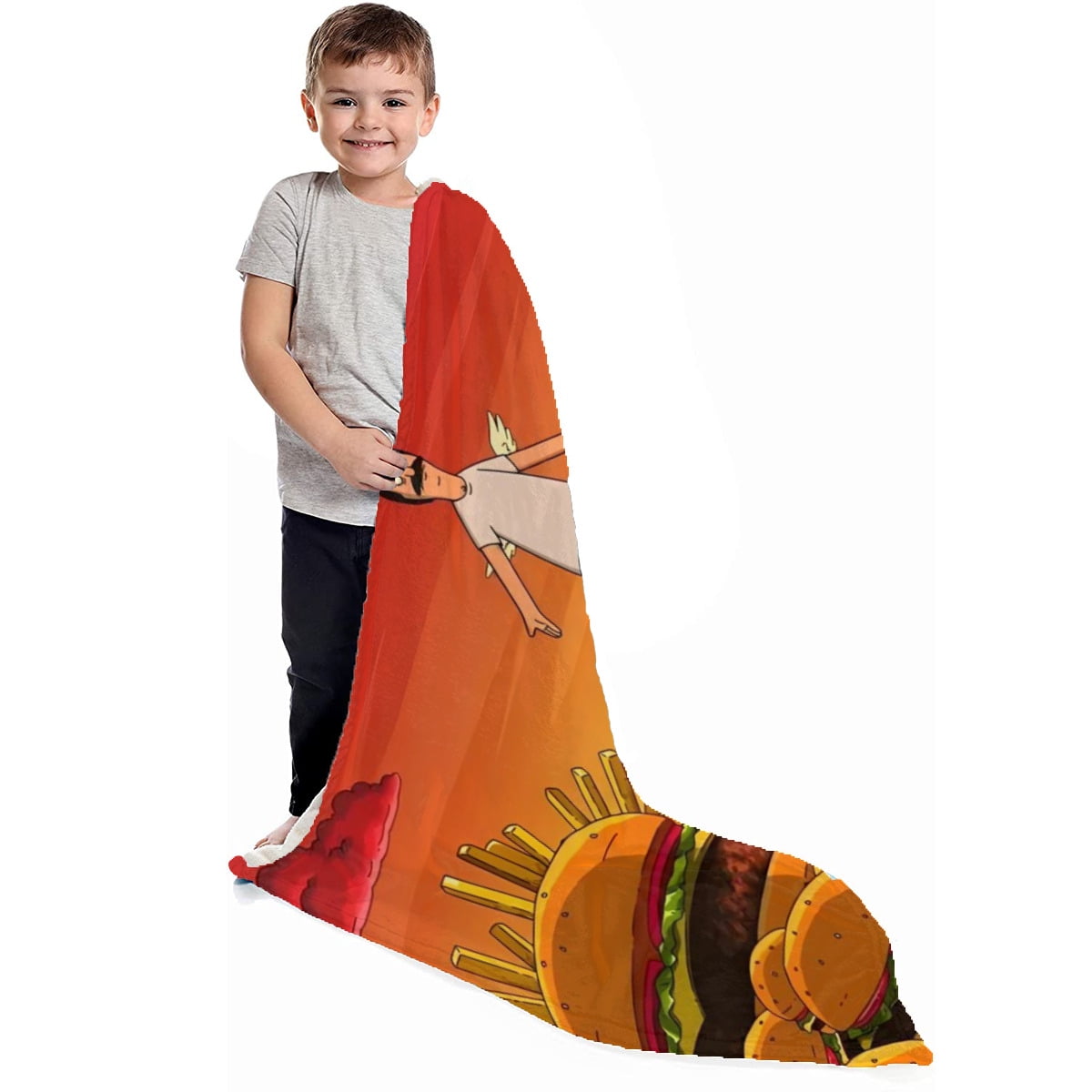 Bob's Burgers Animated children blanket personalized birthday gift-30* ...