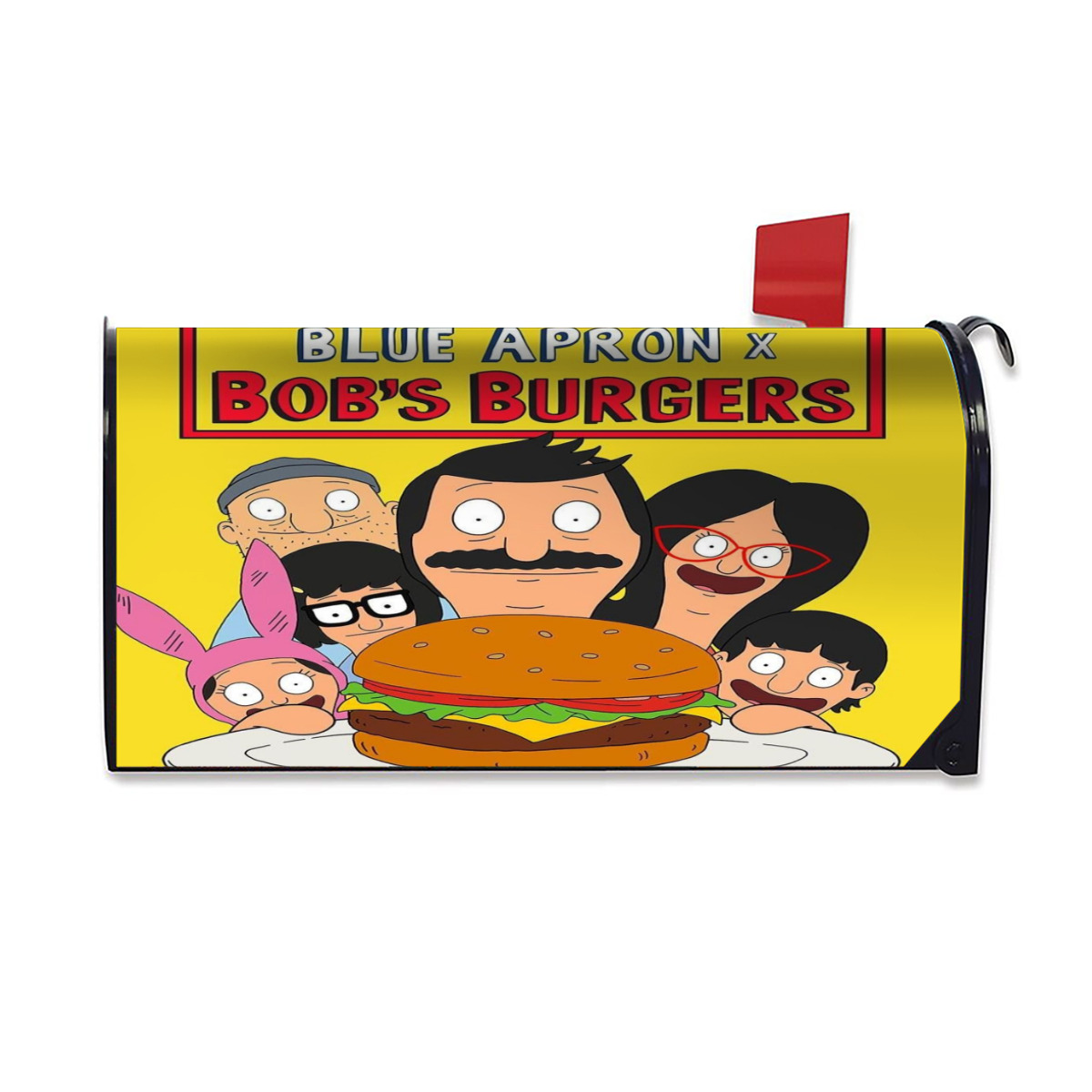 Bob's Burgers Animation mailbox cover both sides customized ...
