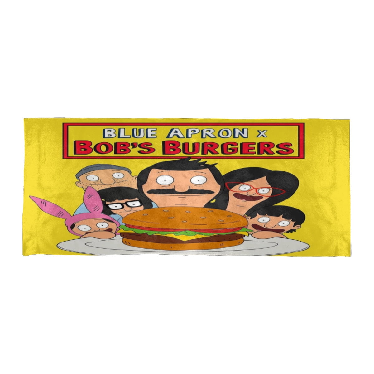 Bob's Burgers Animation yoga mat cloth, outdoor sports folding yoga mat ...