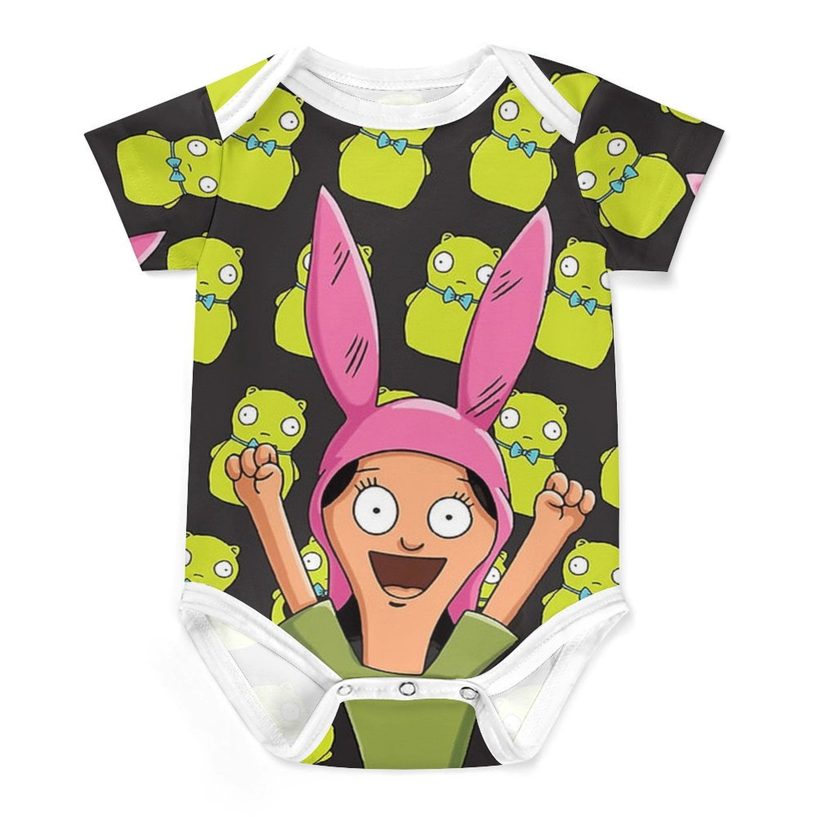 Bob's Burgers Baby Boy Girl Short Sleeve Romper Clothing Set Print ...