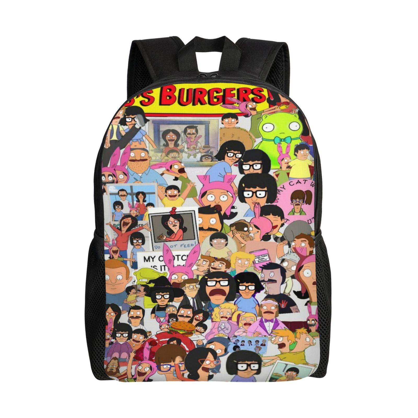 Bob's Burgers Backpack 3D Printed Casual Daypacks - Walmart.com