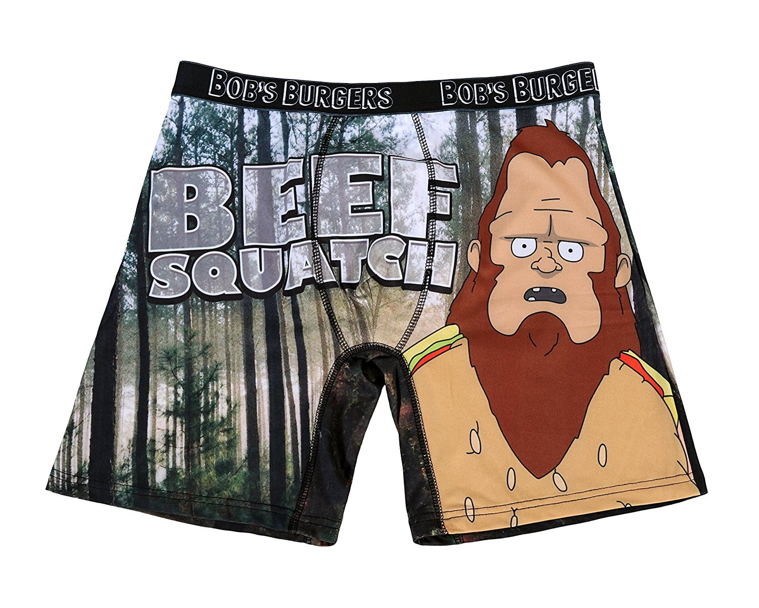 Bob's Burgers Beef Squatch Mens Boxer Briefs - Walmart.com
